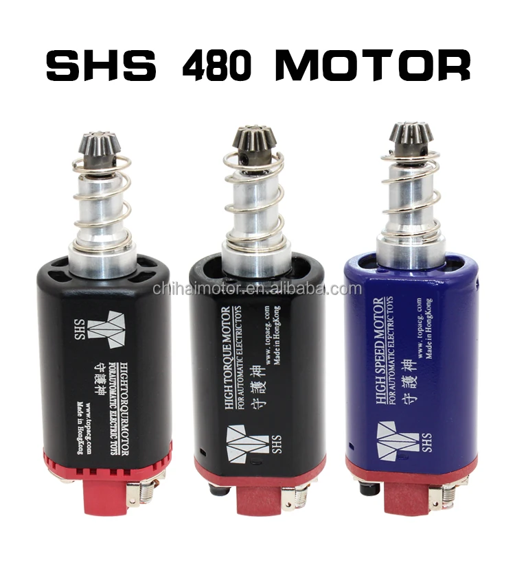 High Torque Gear Motor for Gel Blaster Toy - OEM SHS AEG Motor Long ...