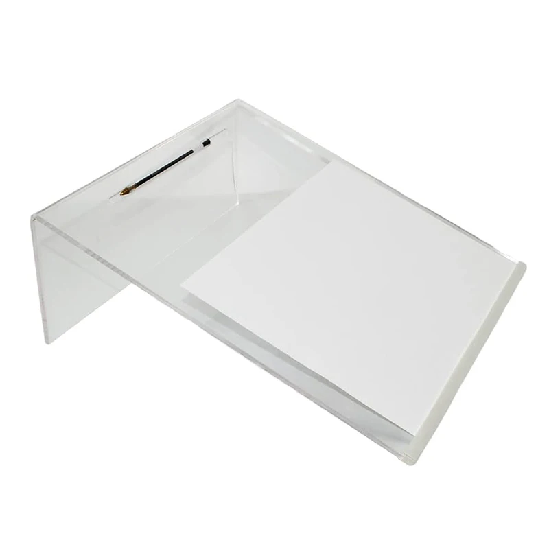 Clear Acrylic Ergonomic Writing Slope Board For Classroom Slanted ...