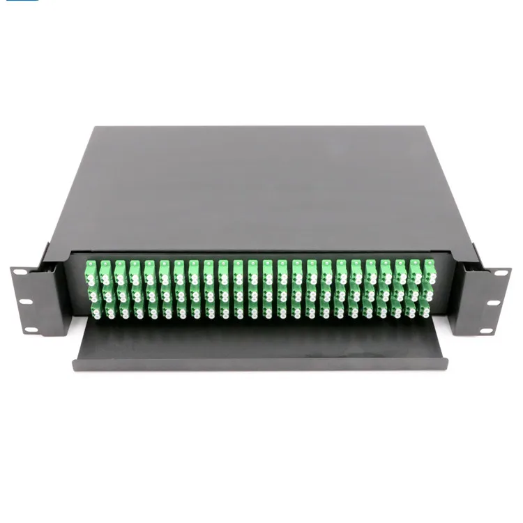 2U Sliding Box ODF Fiber Optic Patch Panel - Twilight