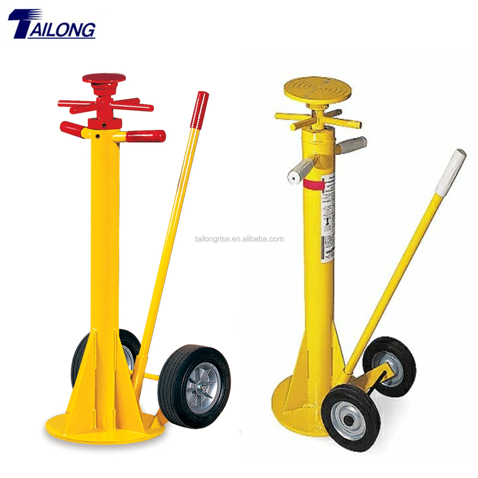 Spin Top Style Safety Lifting Jack 100000lbs/45 Ton Static Load ...