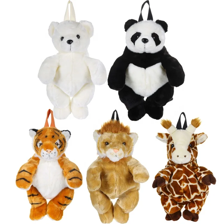 Cute Stuffed Animals Design Kids Backpack Girls Cartoon Oem Long Ears ...