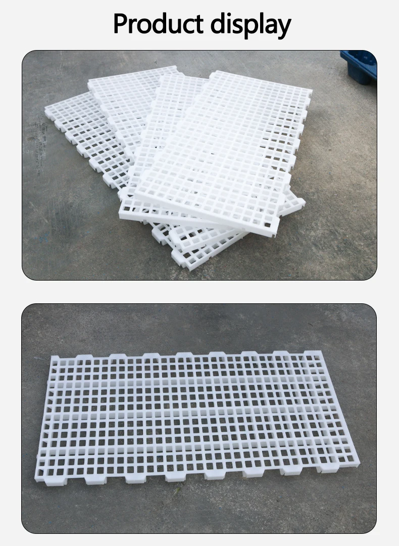 Broiler Chicken Slatted Floor Chicken House Plastic Floor Mat Plastic ...