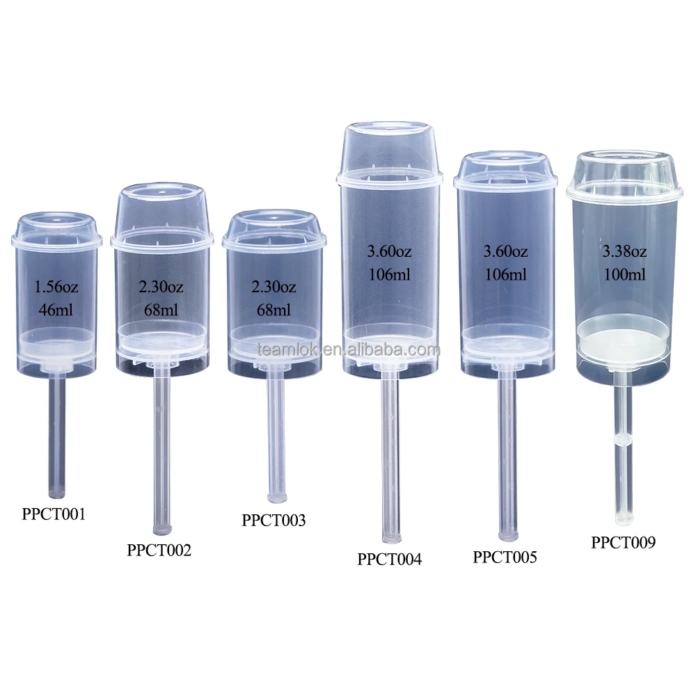 Ppct004 Cake Push Pop Container 106ml/3.60oz With High Lid Clear Ice ...