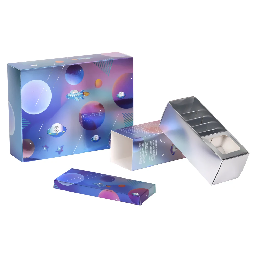 Custom Logo Small Empty Paper Cosmetic Face Whitening Cream Packing ...