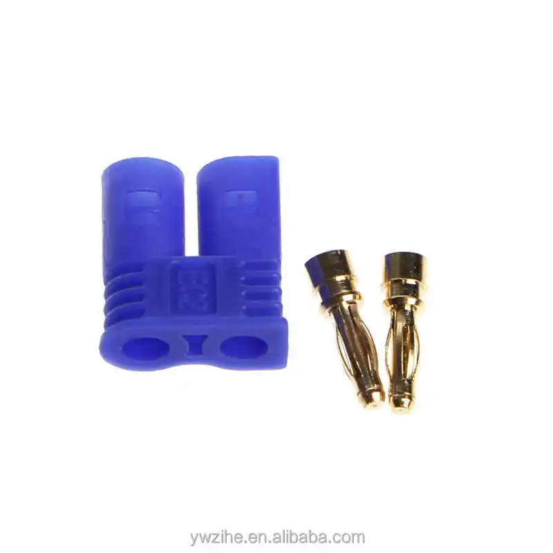 RC Lipo Battery Connector EC2 Connector Shell 2.0mm Gold Bullet Banana ...