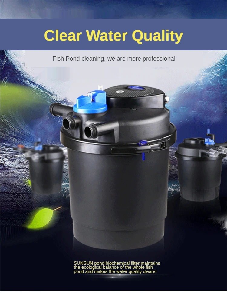 SUNSUN Water Filter Fish Pond Filter Vat - Sustainable & Efficient