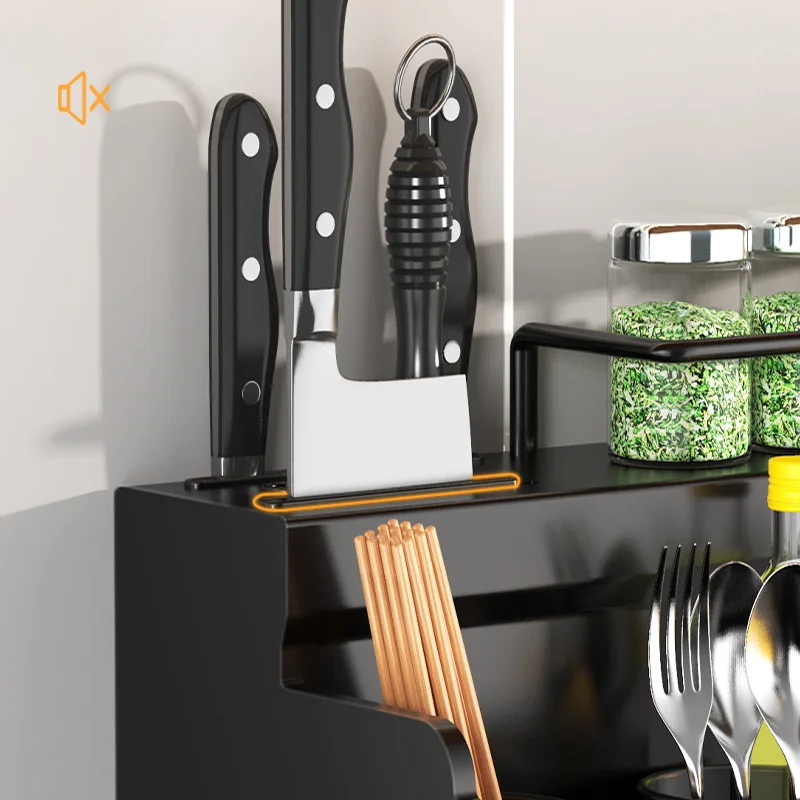 Stainless Steel Knife Organizer - Wall Mounted & Space-saving