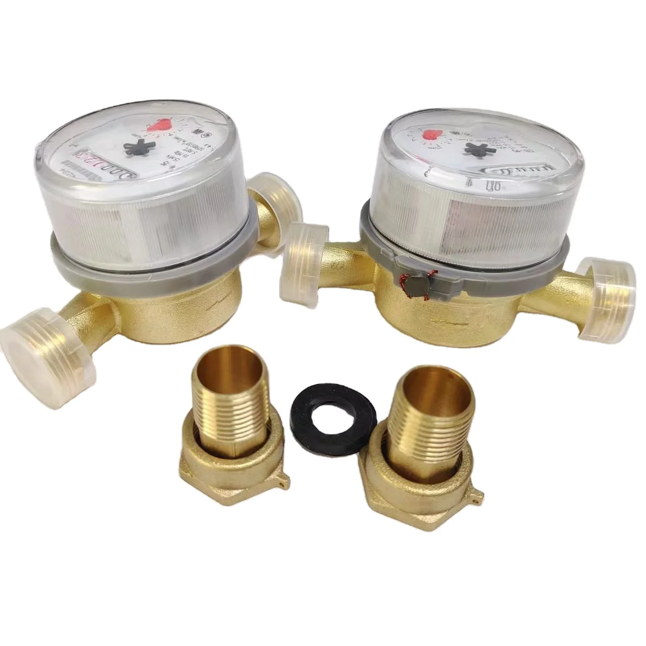 Reed Switch Water Meter Dn15 Dn20mm Single Jet Water Meter - Buy Dn 15 ...