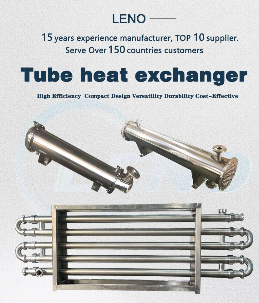 Industrial Shell and Tube Condenser Steam Condenser Tube Heat Exchanger ...