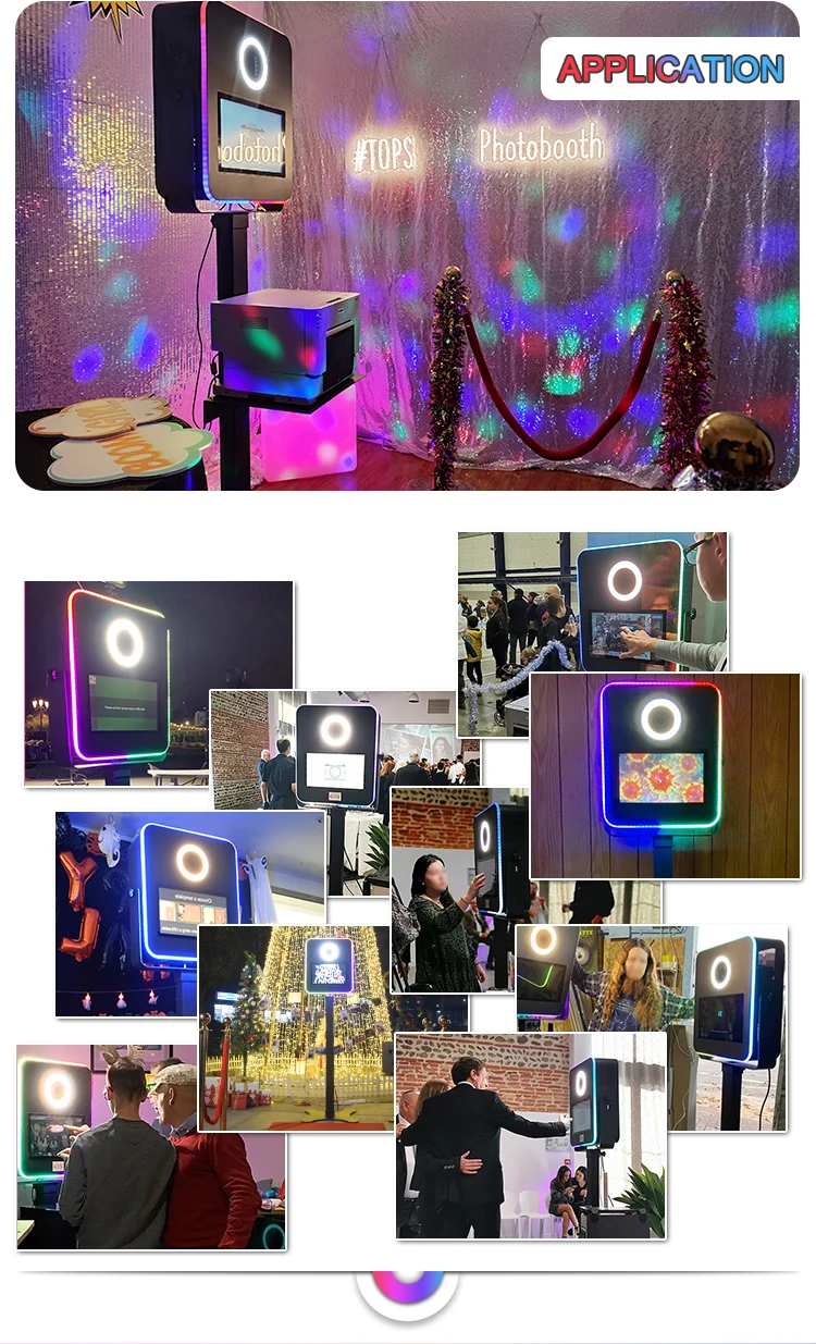 Warehouse Stock Wedding DSLR Photobooth Shell with Printer