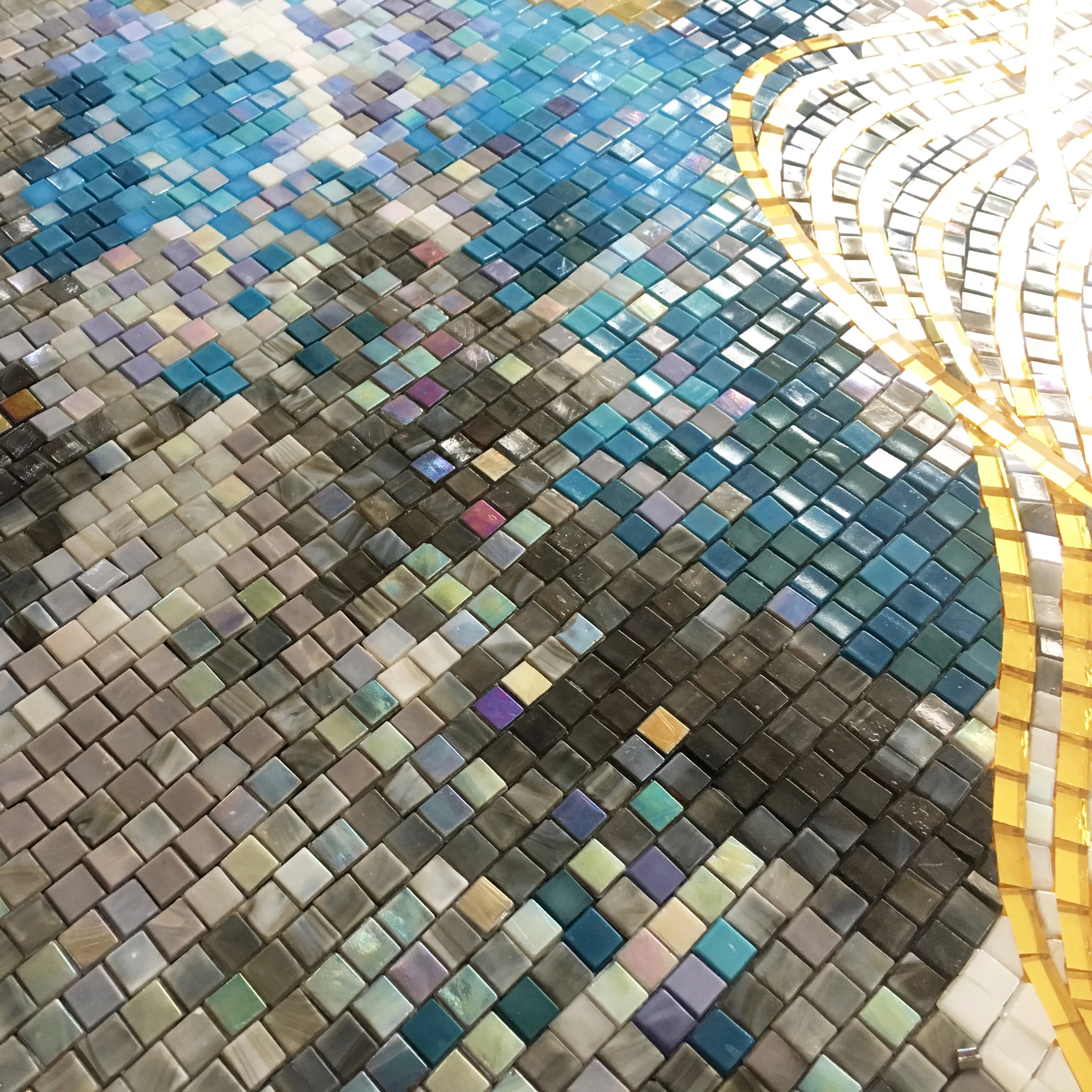 Custom Mural Wall Tiles - Modern Art Handmade Ceramics