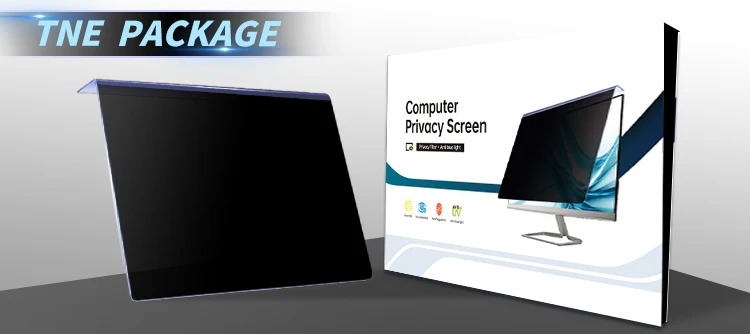24 Inch Computer Acrylic Monitor Hanging Screen Protector with High ...
