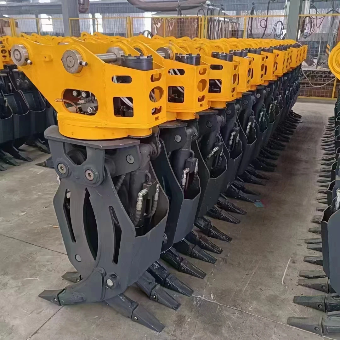 360 Degree Rotating Rock Grapple Hydraulic Log Grab For 20-25tons ...