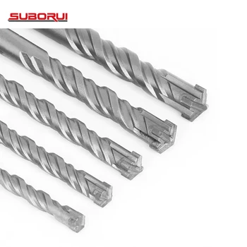 Suborui 6mm 8mm 10mm 12mm 14mm Cross Carbide Tip Type Steel Alloy Sds ...