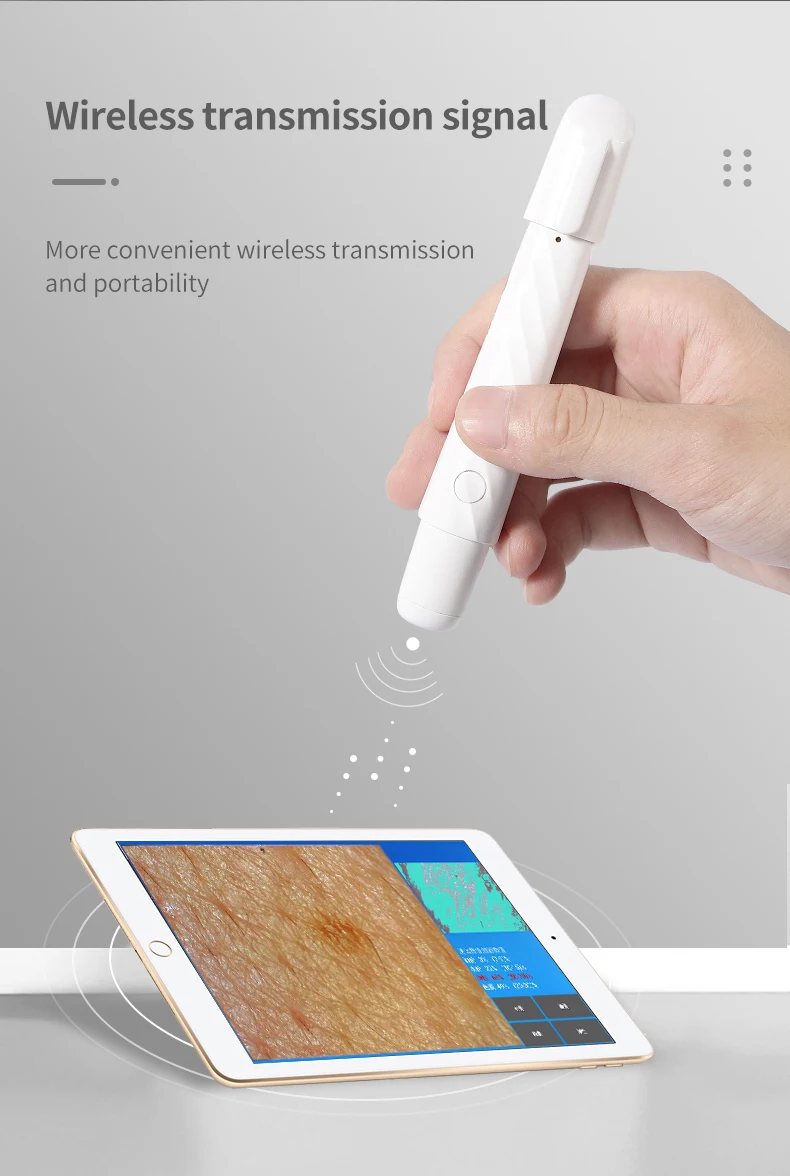 New Skin Analyzer Scalp Hair Camera Scanner Wireless Wifi Connection ...