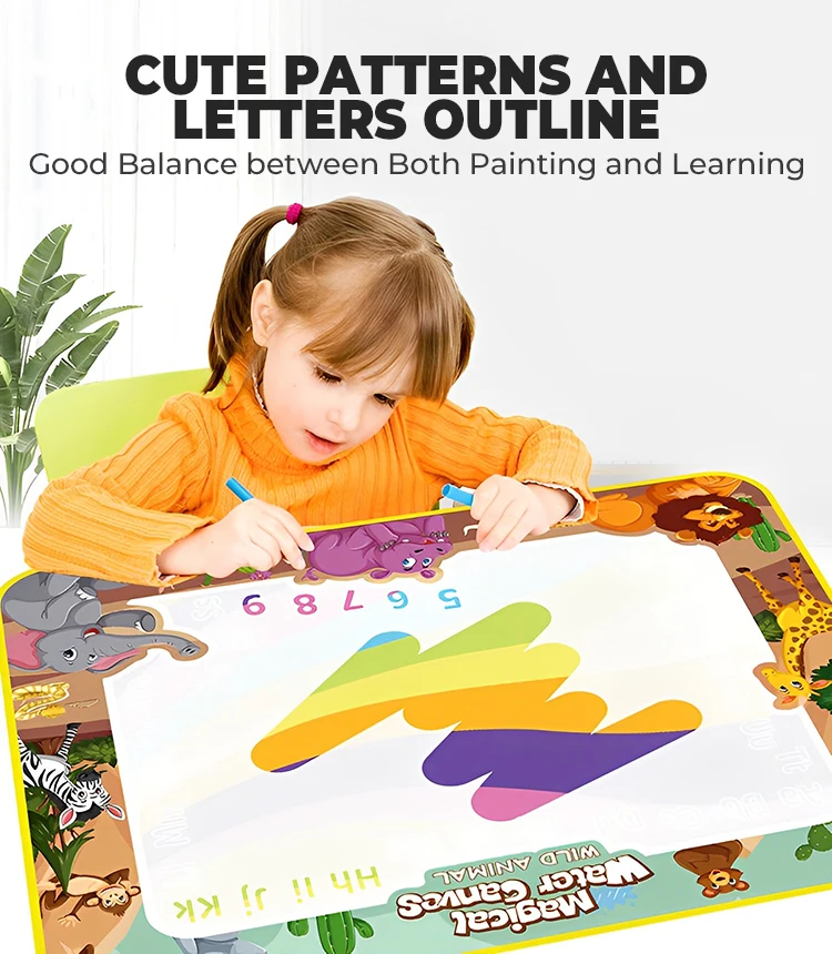 Chinese New Kids Educational Play Painting Writing Learning Color ...