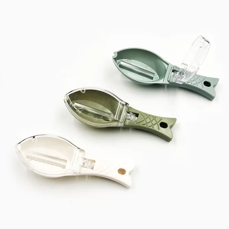 Plastic Fish Scale Planer Household Manual Fish Scale Scraping Artifact ...