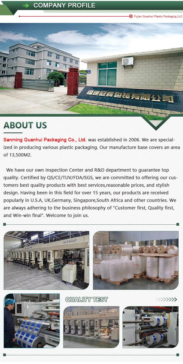 Custom Heat Seal Vacuum Plastic Embossed Food Packaging Vacuum Bag For ...