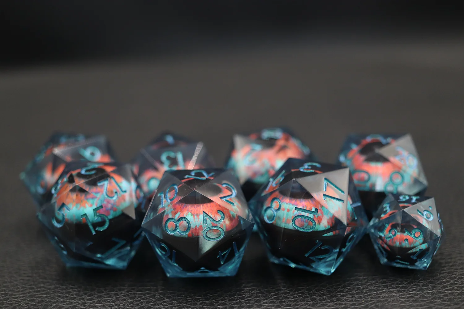 玉顺超大D20 33毫米单骰子新多面体水晶透明红色移动血眼骰子棋盘游戏| Alibaba.com