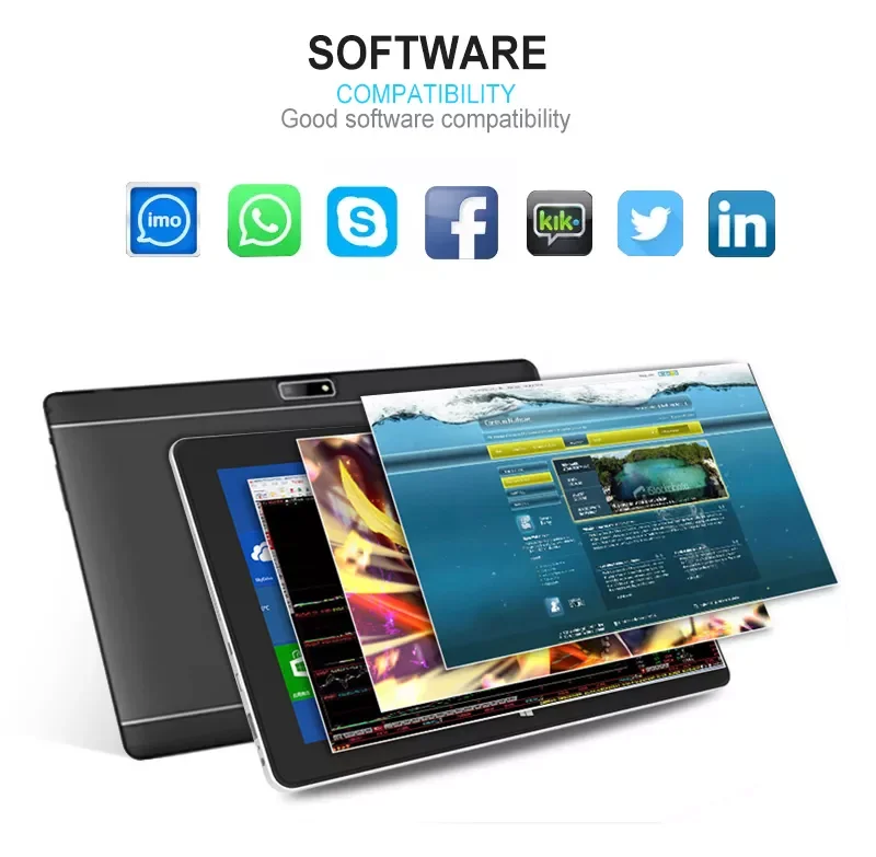 Widely Used Touch Screen Android Tablet 7 Inch 13inch 2GB +32GB Android 8.0