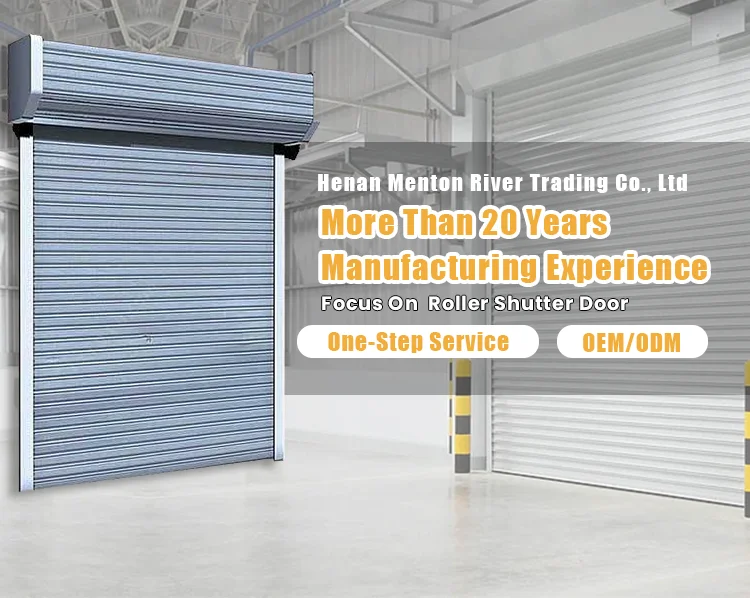 Electric Vertical Roller Shutter Automatic Aluminum Roll up Door ...