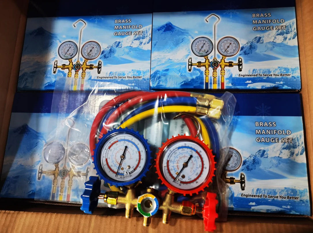 Compressor Digital Manifold Manometer Gauge Vacuum Gauge Single Digital ...