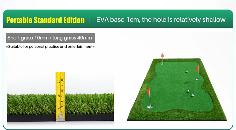 Pgm Gl006 Custom Mini Golf Course Artificial Grass Putting Green Mat ...
