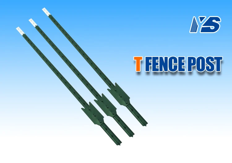 7ft Post Outroom Fence Post Green Garden Support Iron T Post Wholesale ...