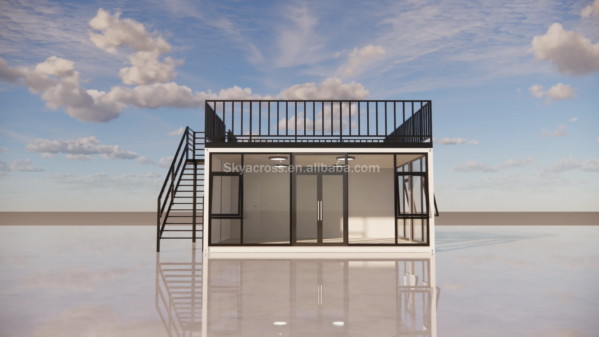 Prefab Shipping Container Shop Store 40ft Prefabricated Container Shops ...