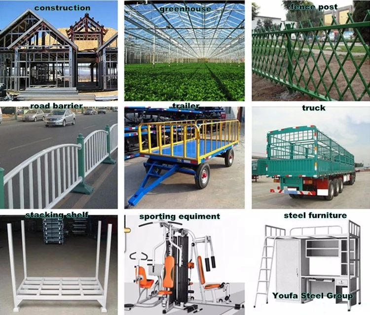 Structural Mild Steel Rhs Shs Steel Pipe Weight Price100x100 square ...