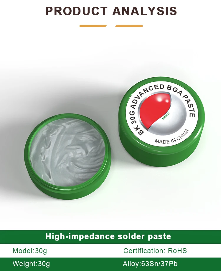 Baku Bk-30g Hàn - Buy Solder Paste,Paste,Bga Paste Product on Chima.vn – Chima.vn – Máy móc ...