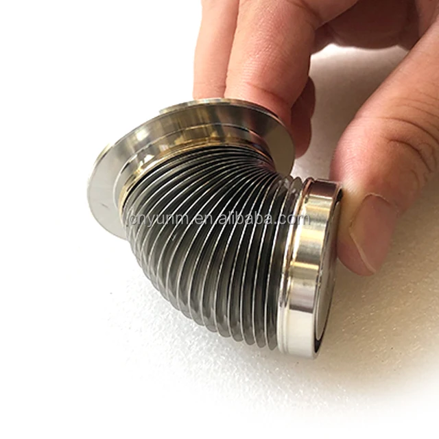 Stainless Steel316 Edge Welded Bellow Vacuum Valve Kits Bellows ...