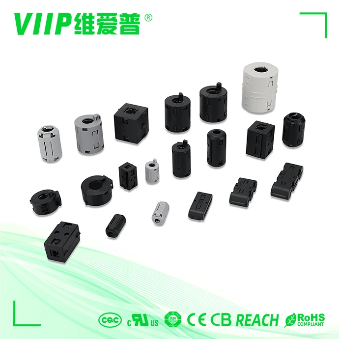 Magnetic Ring RFI EMI Noise Suppressor for 3.5mm-13mm Cables