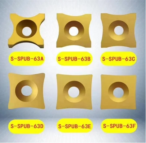 Tungsten Carbide Insert SPUB-63 External Scarfing Inserts for High ...