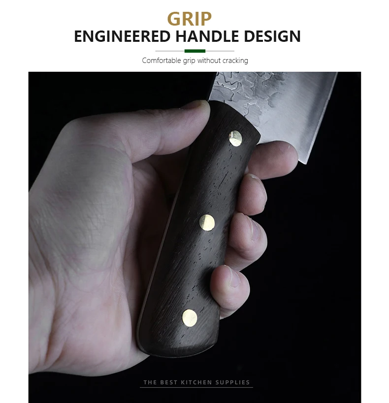 Factory Supply Outdoor Wooden Handle Chicken Wing Wood Handle Forged ...