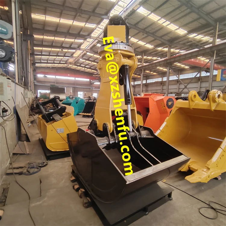 Clamp Shell Grab Buckets For Excavators - Buy Clamp Shell Grab Buckets ...