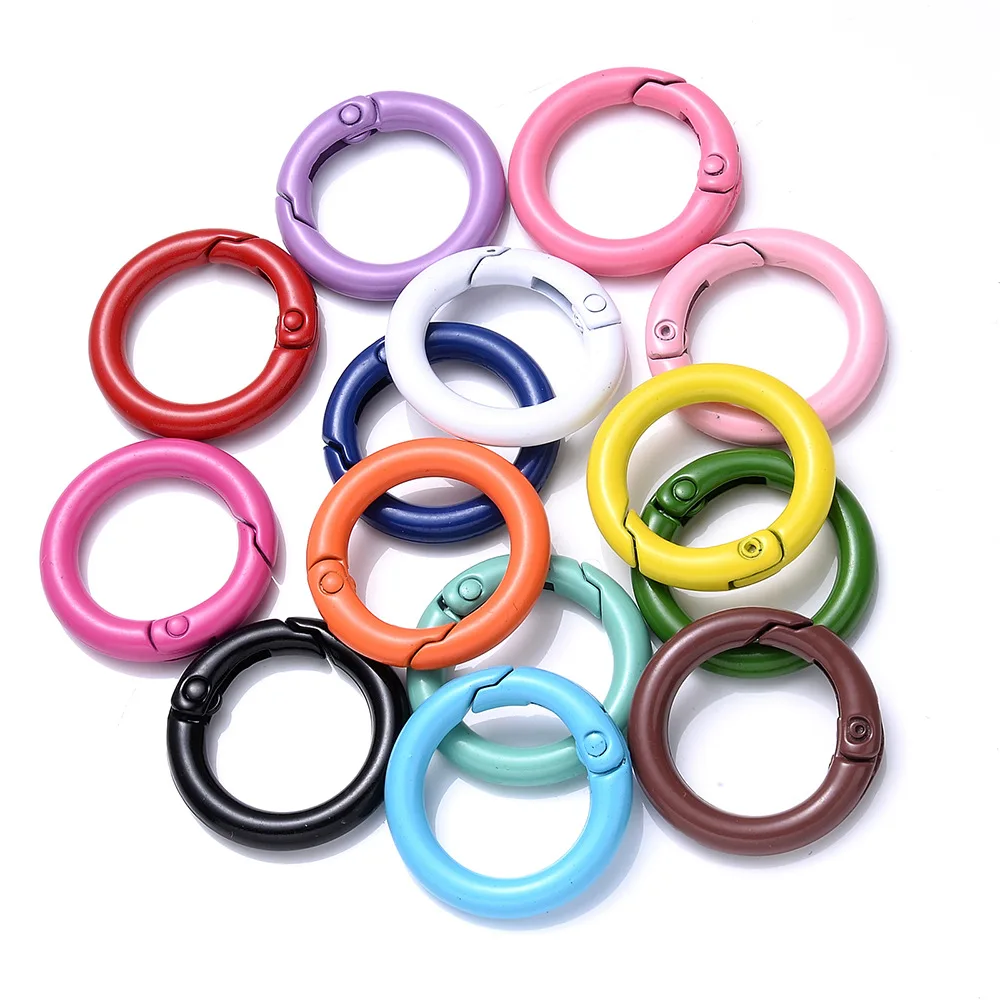 Yyx Metal Gate Round Ring Carabiner Snap Clip Open Hook Spring O Ring ...