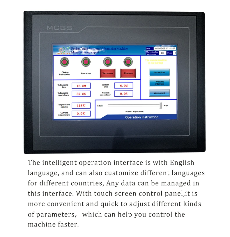 Yutai Vacuum Heat Shaping Setting Machine With Computer Shoes Heat ...