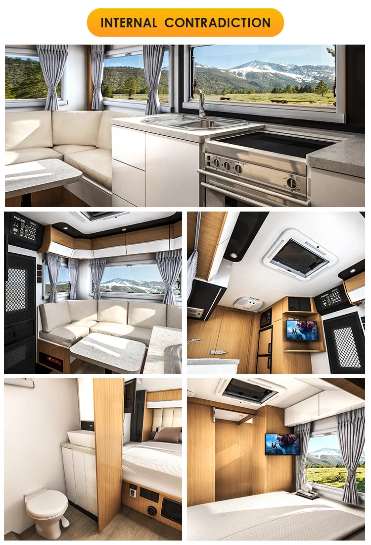 Off-road Caravan - Luxury Camper Trailer for Outdoor Camping