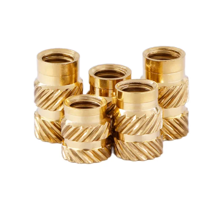 Insert Nuts Theaded Insert Nuts M3 Brass Heating Molding Copper Double ...