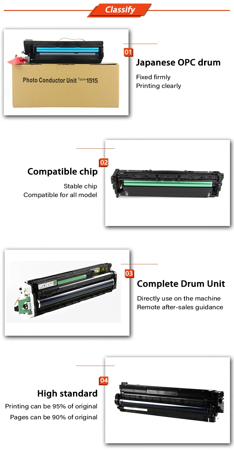 Ricoh 2510 Drum Units - High Yield & Reliable Performance
