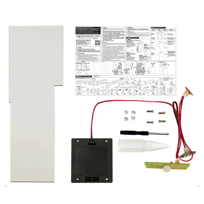 Tonecheer Vincent's World Book Nook Kid Toys,3d Wooden Puzzle,Diy ...