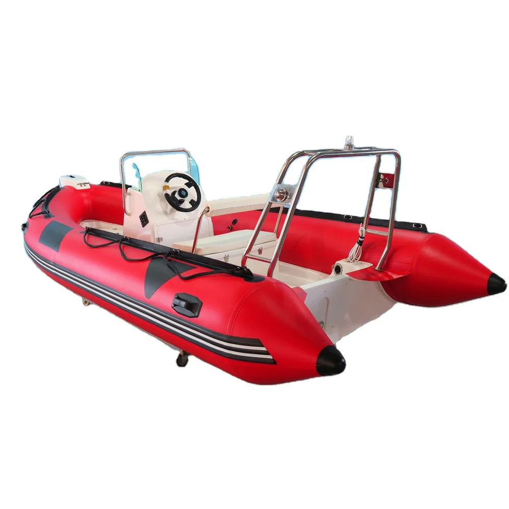 Hot selling jet drive fiberglass boat RIB-520 jet drive fiberglass boat ...