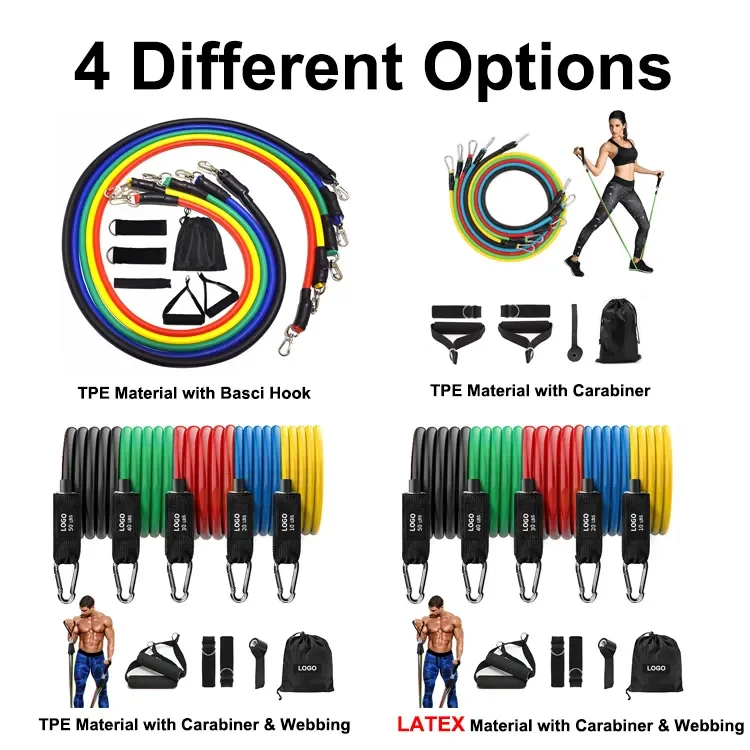 High Quality Exercise Bands - TPE Loop Tubes for Fitness