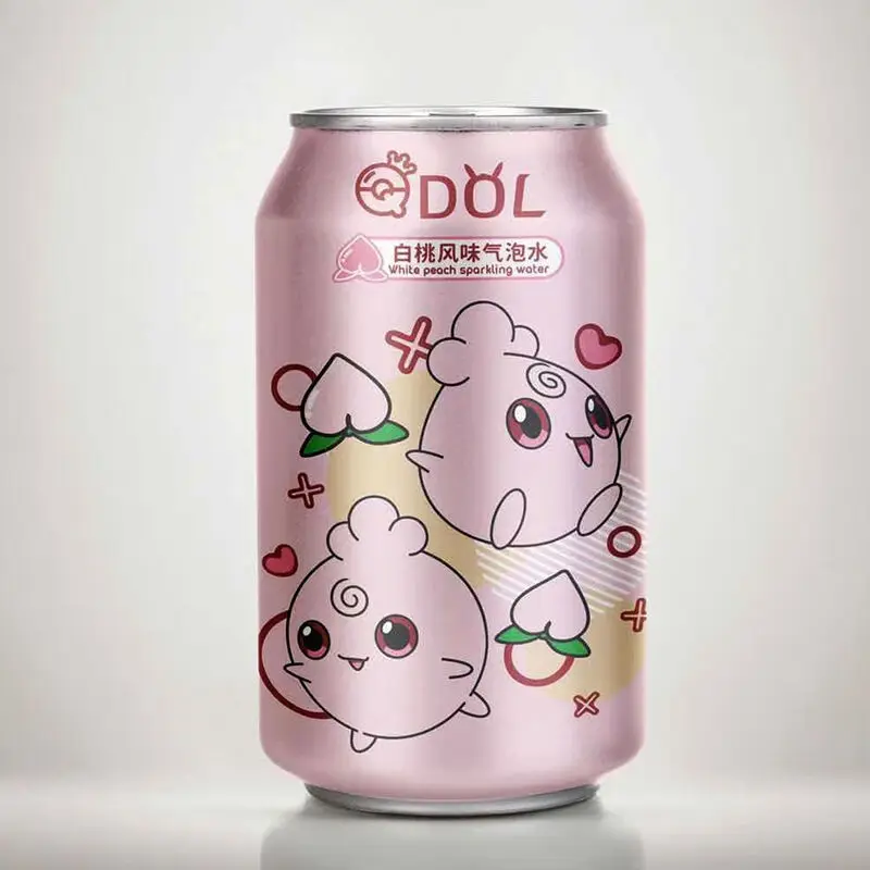 Qdol Soda Sparkling Water Drink 0 Fat Sea Salt Cheese Flavor Canned ...