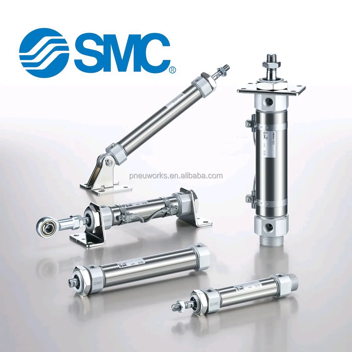 SMC Brand Full Range Pneumatic Parts High Quality Air Cylinder Solenoid ...