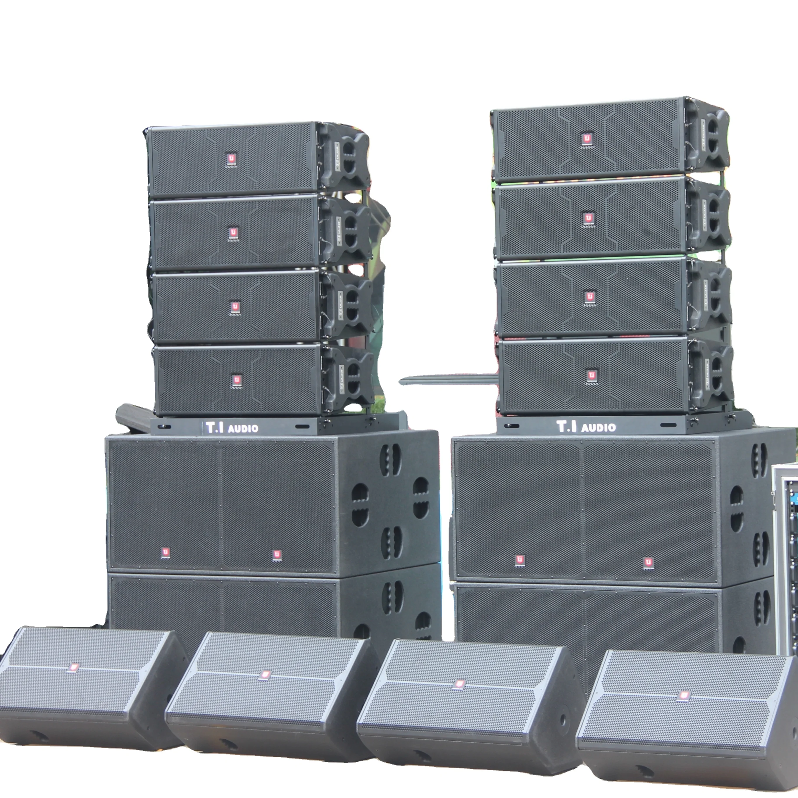 La210 Dual 10 Inch Subwoofer Audio Equipment Sound System Pro Designers ...