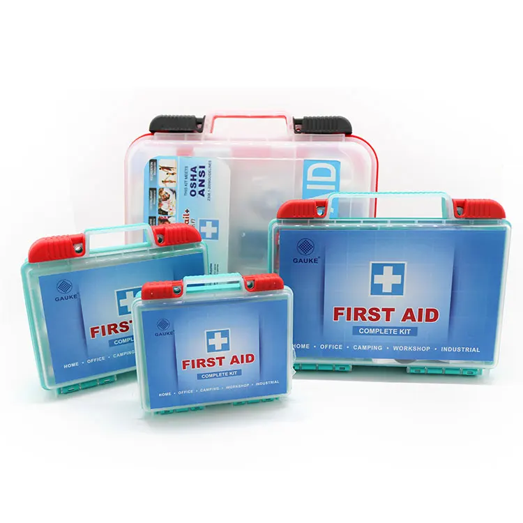 Indoor House Use Plastic First Aid Kit Hard Case Empty Abs First Aid ...