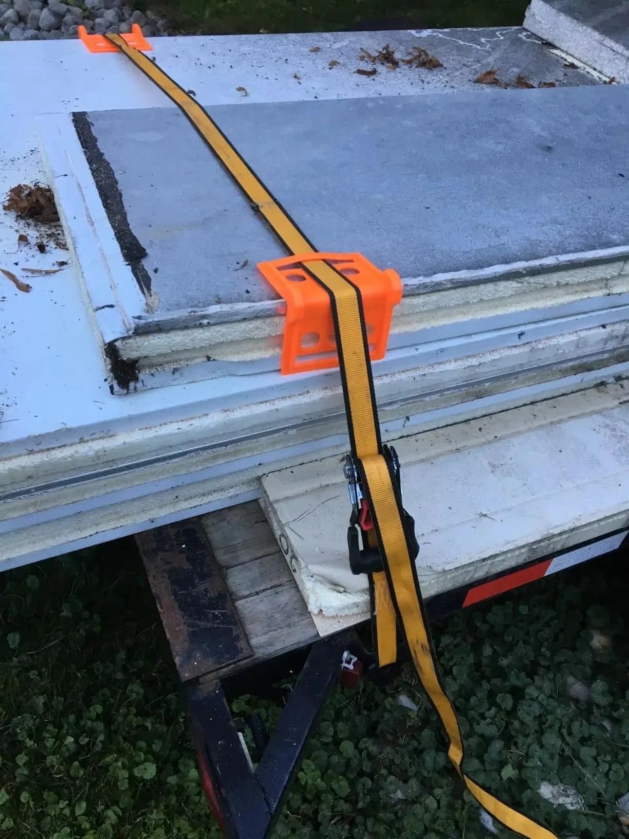 4-inch Three-Hole Corner Guard - Corner Collision Protection, Cargo ...