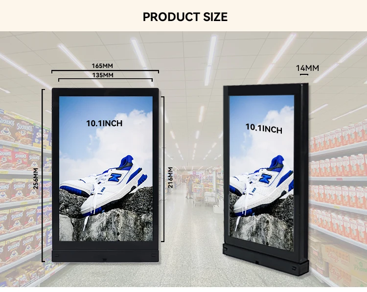 Supermarket LCD Display for Shopping Mall OEM Digital Poster for ...